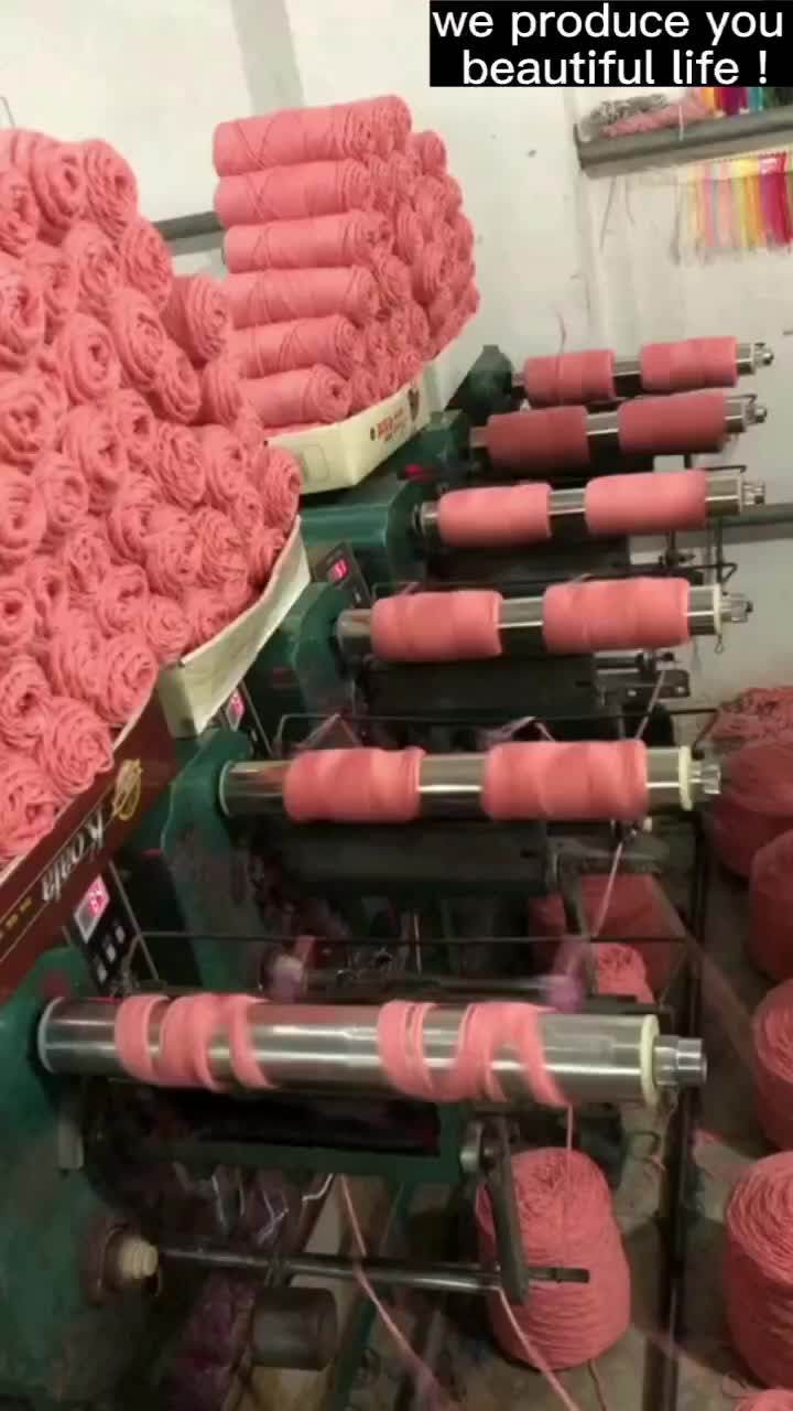 92 Color Factory Price 400g Cone Acrylic Yarn 8ply Baby Milk Cotton ...