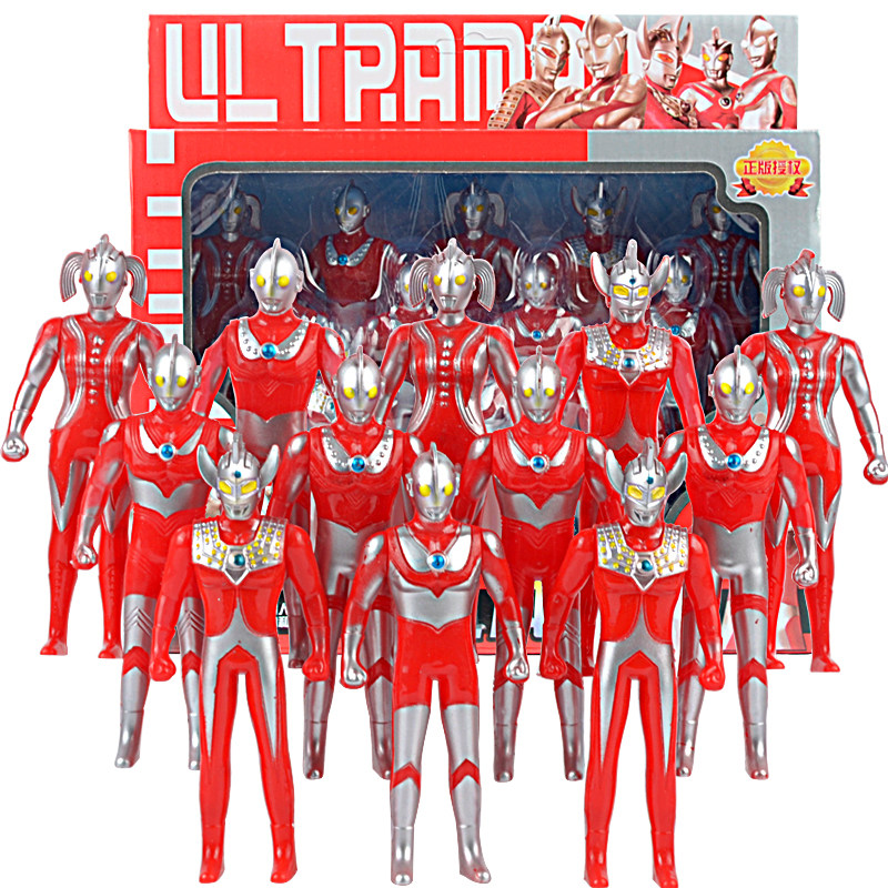 [USD 9.63] Children Ultraman toys sailuo joint movable set combination ...