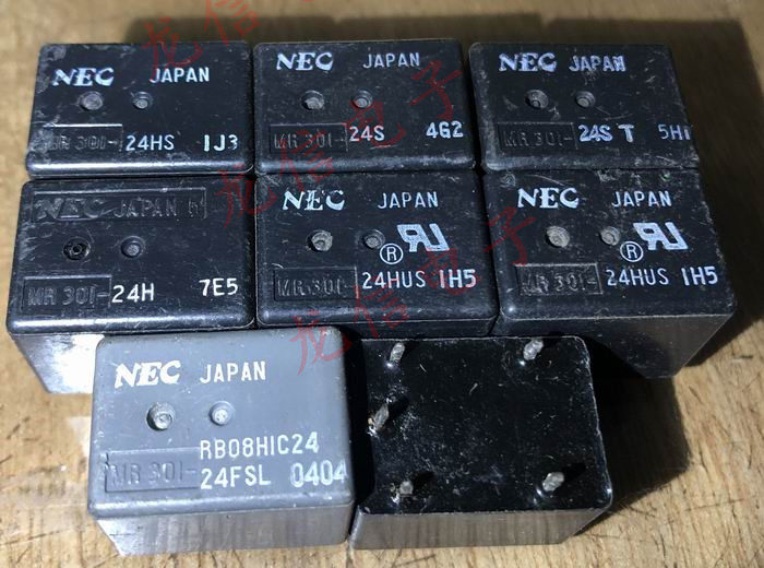 Used 5-pin 10A relays MR301-24H FSL HS ST HUS 4123-1c-24v
