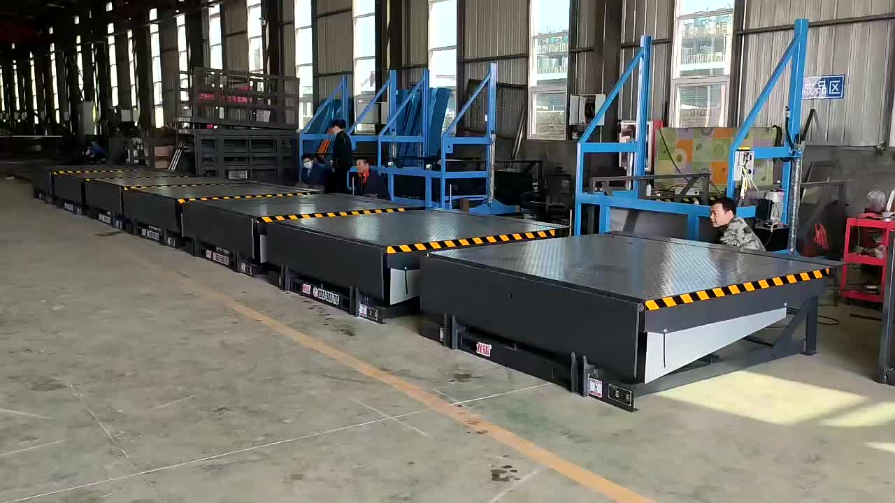 Fixed Loading And Unloading Platform For 6-20 Ton Fixed Adjustment ...