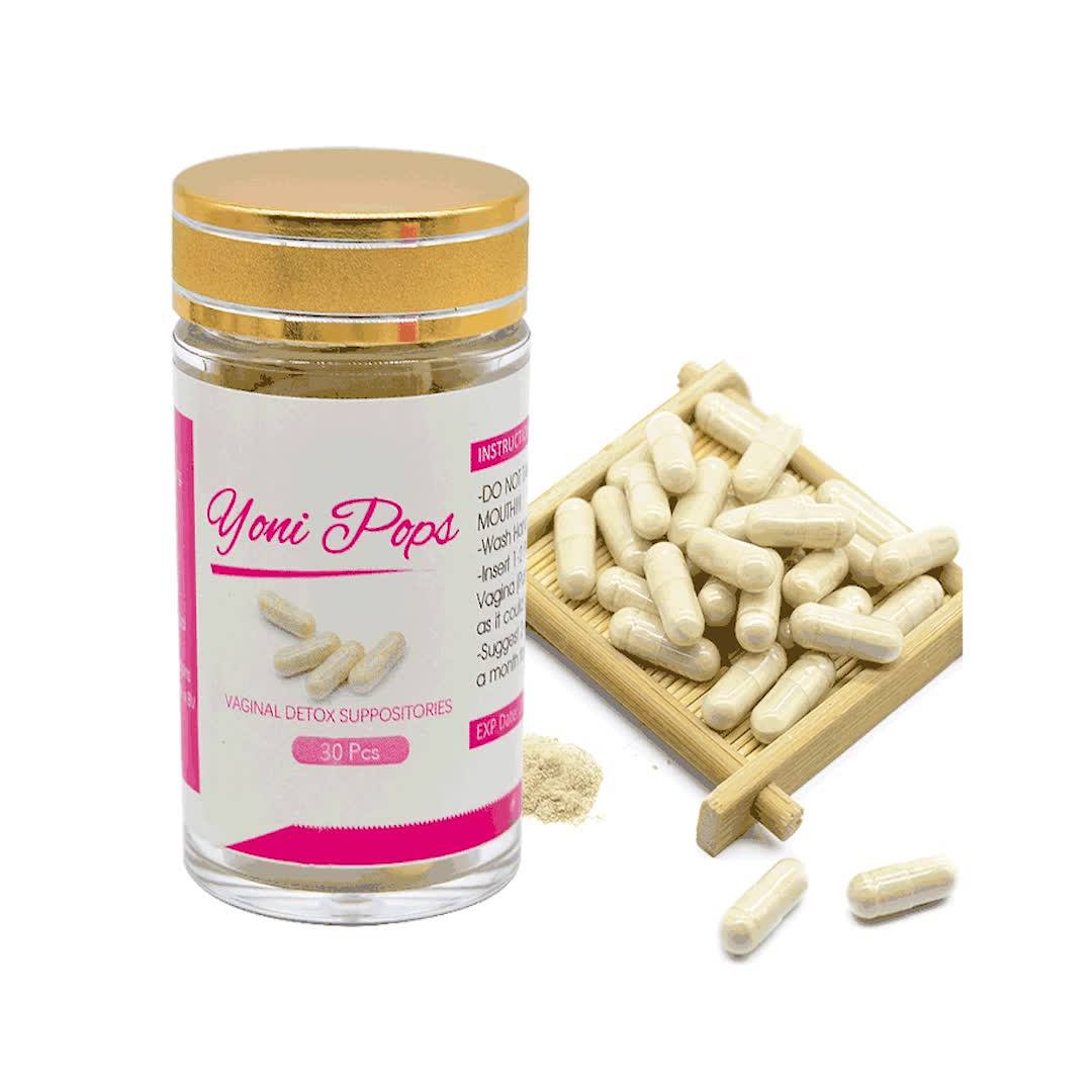 Yoni Pops Pills Capsules Feminine Healthfare Boric Acid Vaginal ...