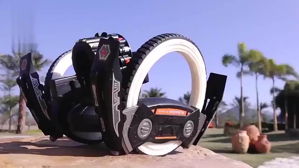 4 Wheel Fighting Rc Car Stunt Chariot 2.4g Universal Diy Remote Control ...