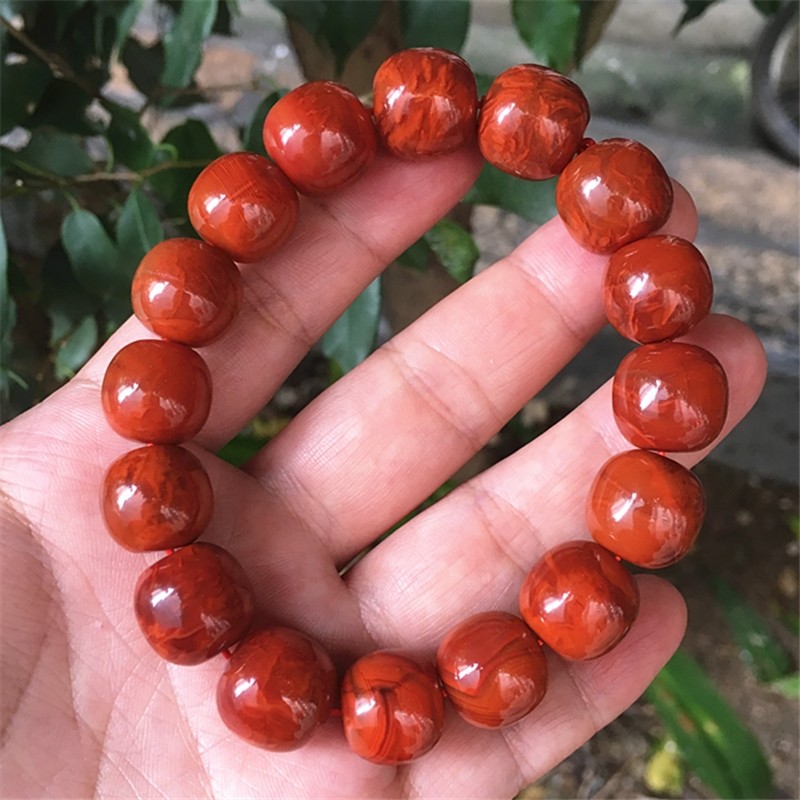 Discover a treasure: natural southern red agate bracelet from liangshan ...