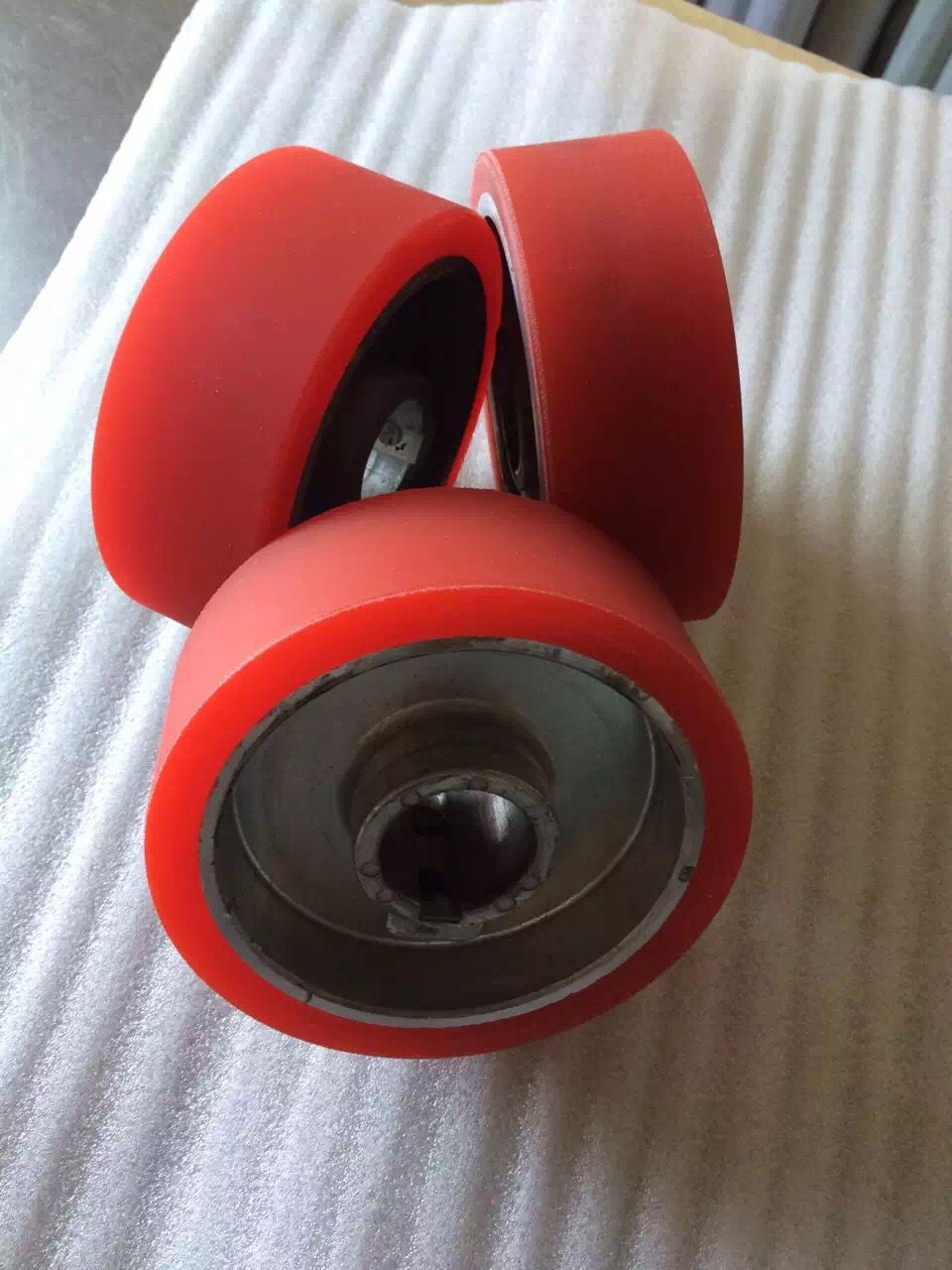 Rubber roller Polyurethane rubber roller Silicone stick PU rubber ...