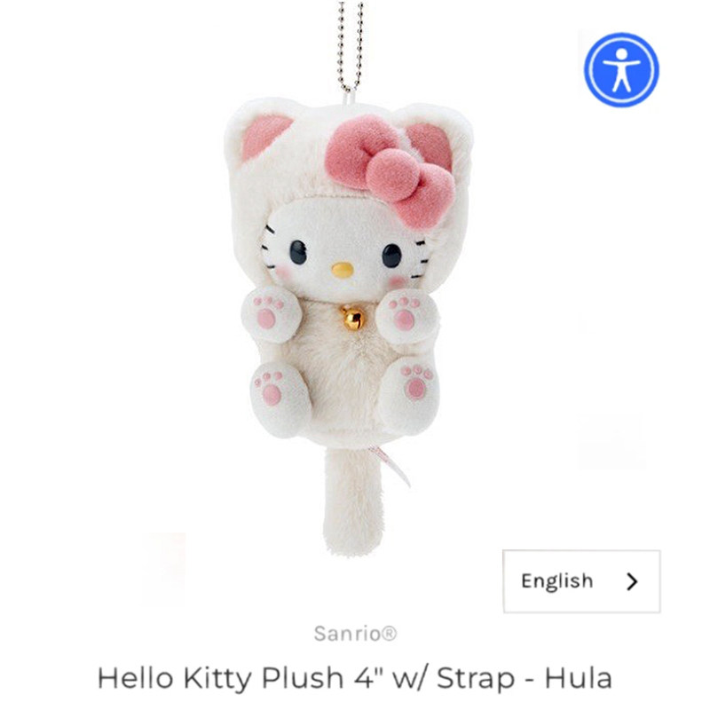 美人鱼黑皮kitty包包挂件夏威夷小饰品kt公仔hellokitty玩偶hallo-阿里巴巴