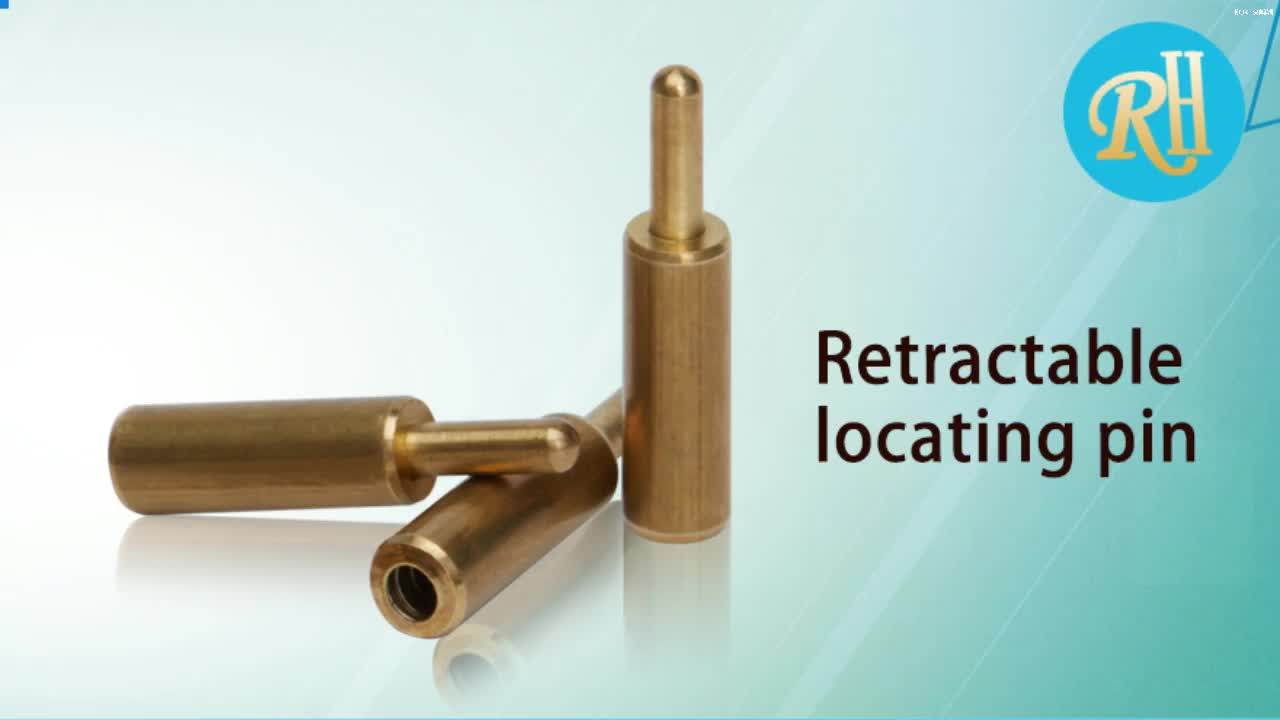 Customised Flat Bottom Retractable Positioning Pin Precision Dowel Pin ...