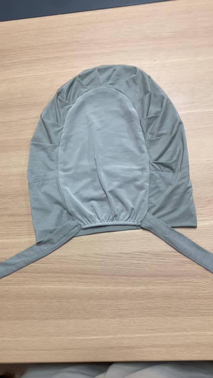 Latest Tie Back Design Islamic Underscarf Breathable Muslim Bamboo ...