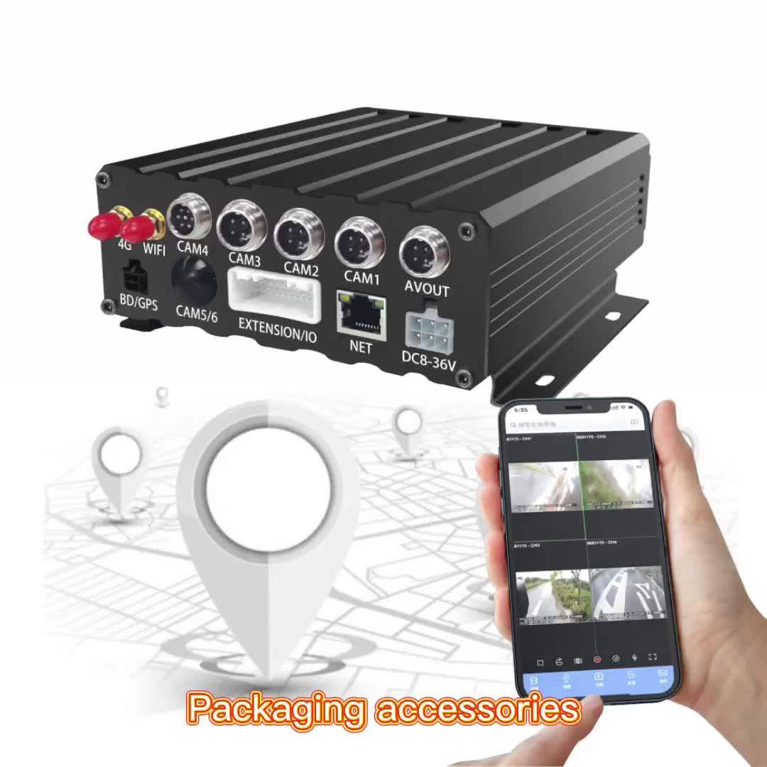 Mini Mobile Dvr Truck Monitoring 720p 360 Bird View Camera System Sd ...