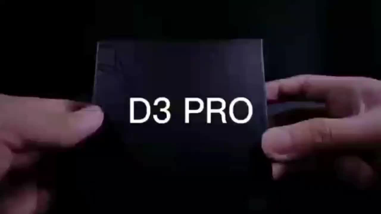 New Products Round Screen D3pro Smartwatch Phone Calling Music Fitness Encoder Bracelet ...