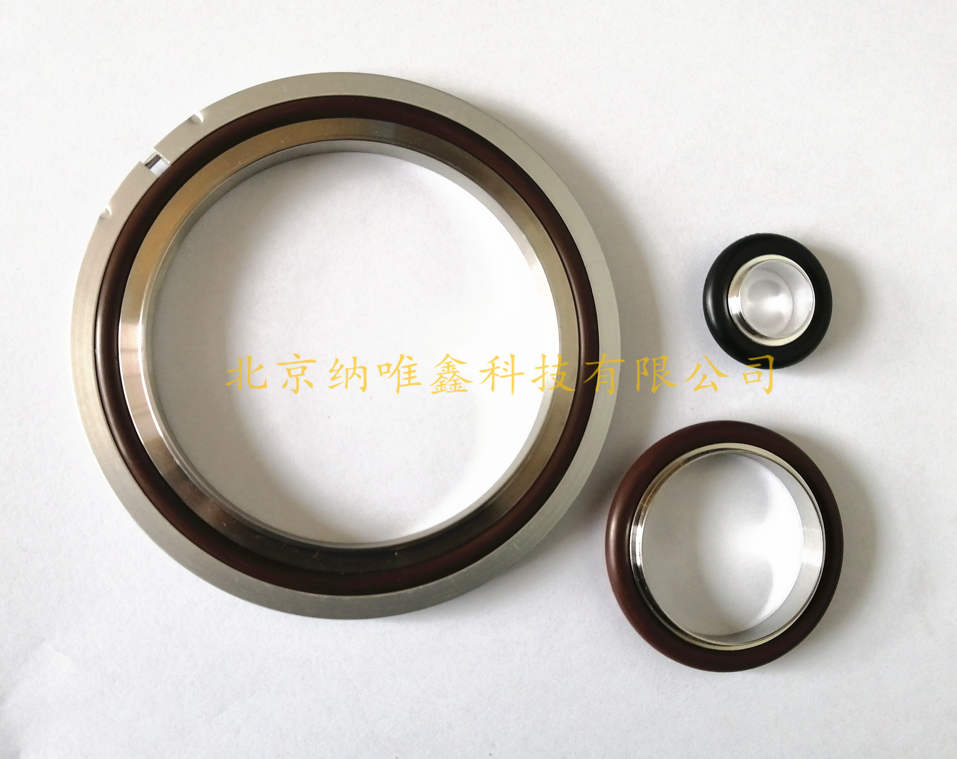 ISO center bracket Vacuum bracket High temperature fluorine rubber seal ...