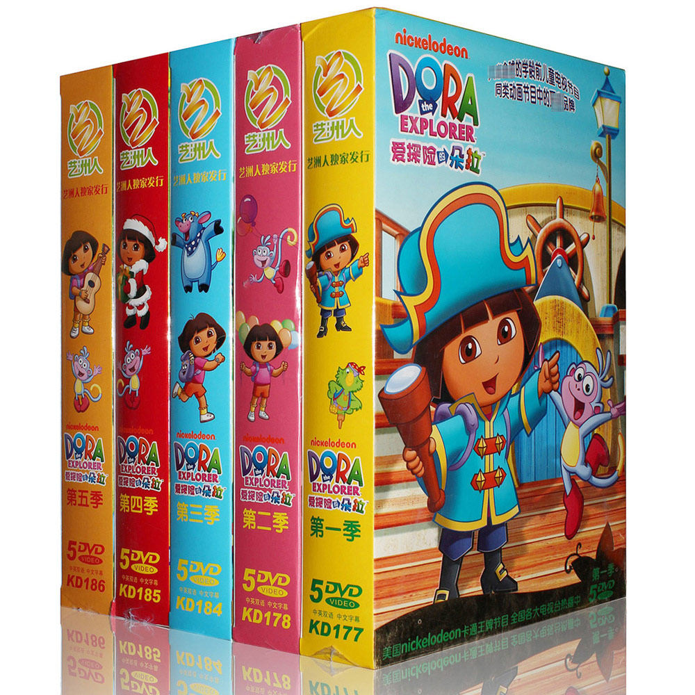Adventure-loving Dora DVD season 1-5 complete works genuine adventure ...