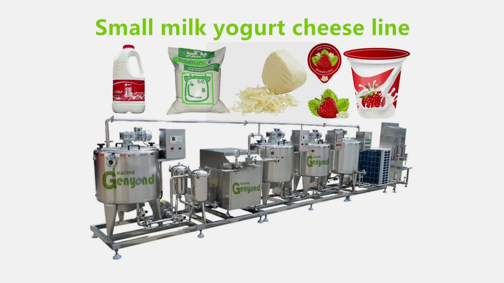 Mini Dairy Plant Dairy Equipment/ Small Milk Processing Plant - Buy ...
