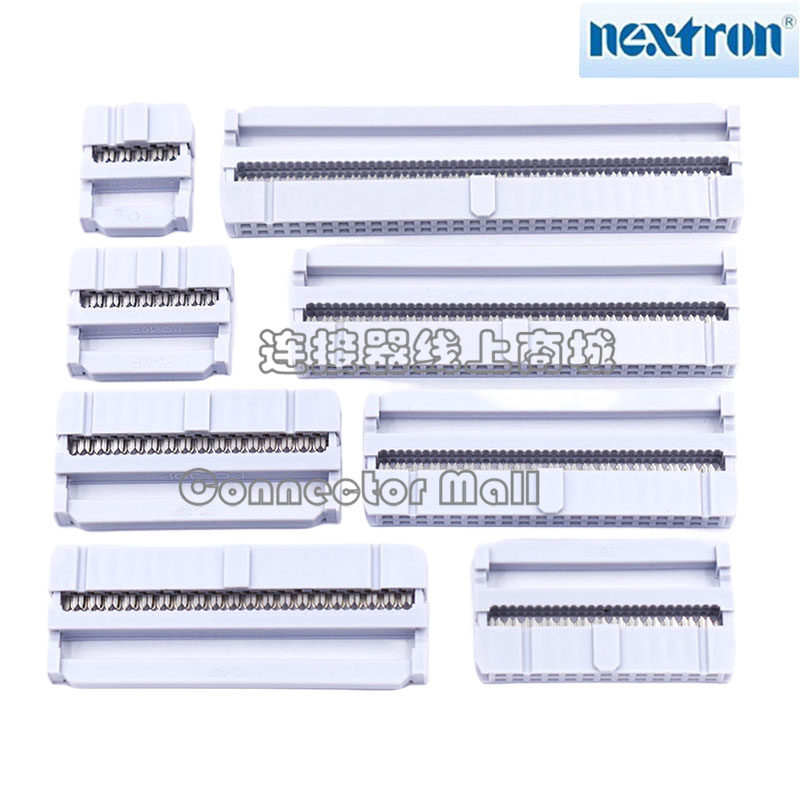 台湾正凌精工FC-10P-34P-50P-64P/排线头/压线头/IDC插头Nextron