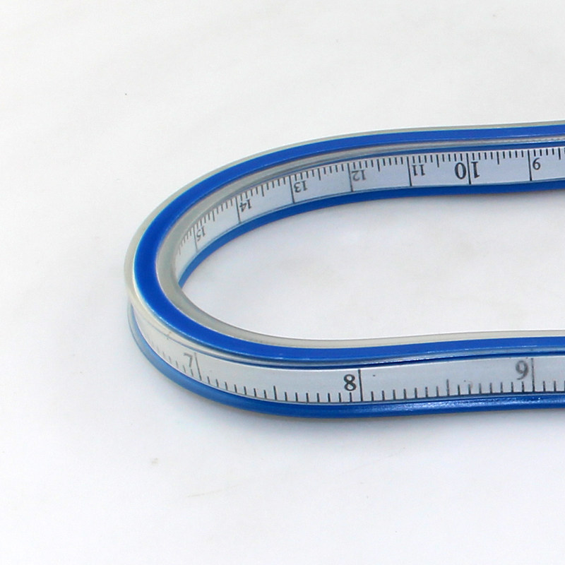 [USD 11.15] Any Curve Snake Ruler Multi-functional Curve Ruler Student ...