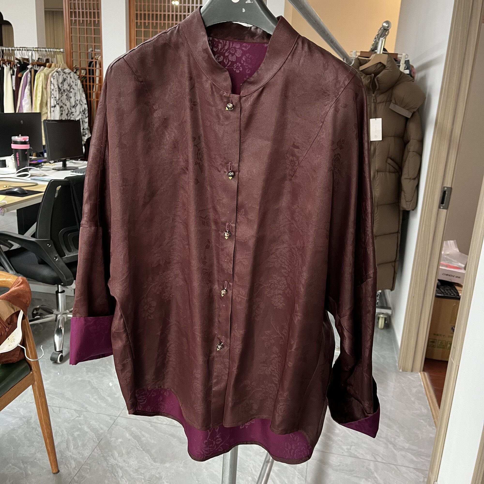 👗夏日清凉新宠！香云纱上衣合集 HL001 让你美美哒出街！🌟-裙子-淘宝好物网