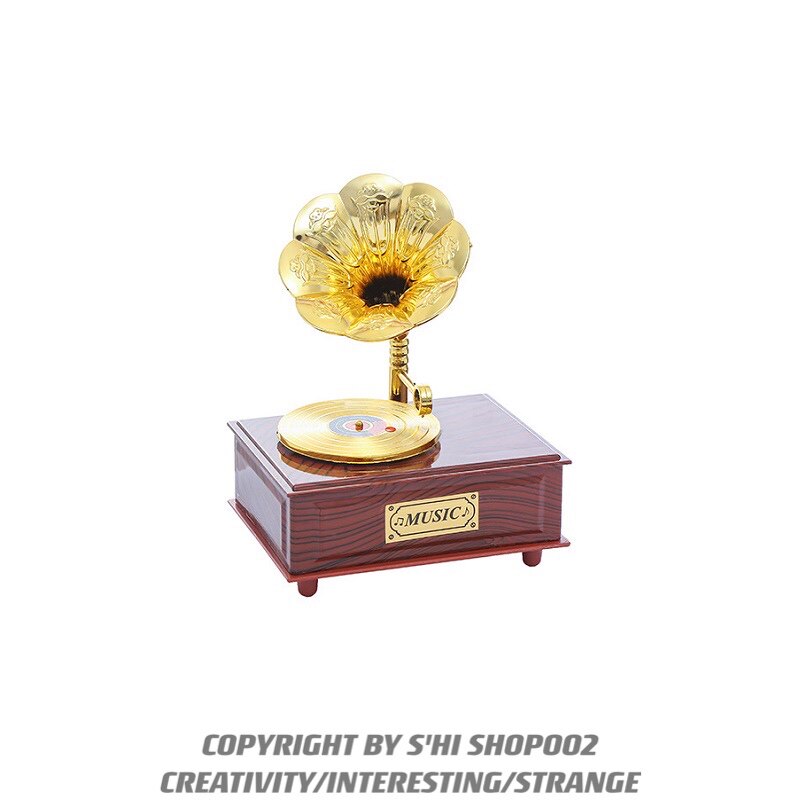 Shocking the entire internet! retro gramophone music boxes are actually ...