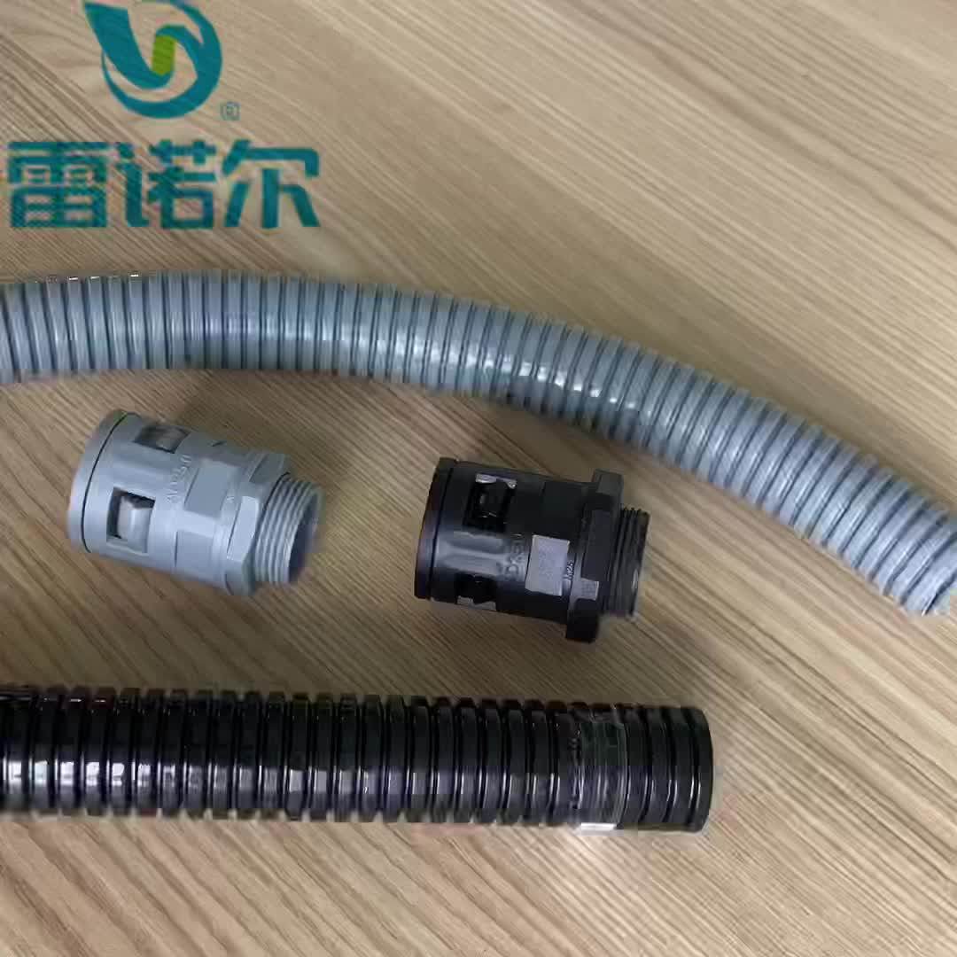 Pa Nylon Plastic Electrical Quick Screw Plug Straight Connector Fitting ...