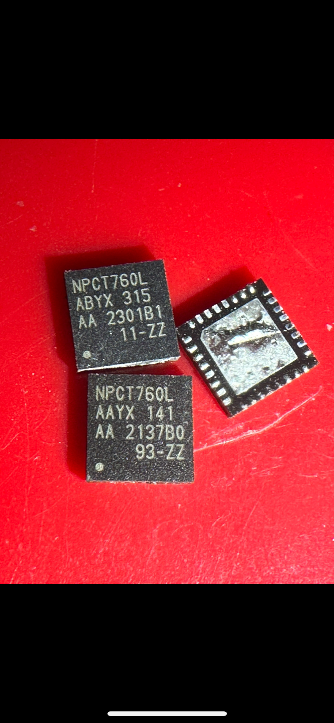 NPCT760LAAYX/LABYX/LACYX 3BA0328 PMC41420 MXL7630s 拆机QFN