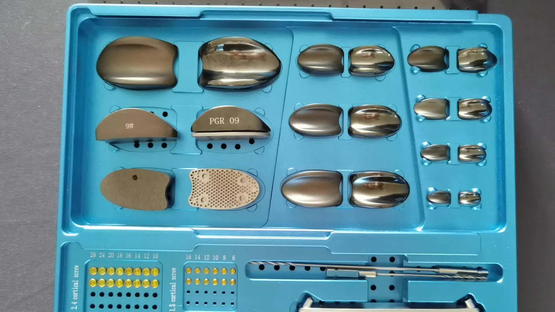 Patellar Groove Replacement Kit Implant Prosthesis And Trial Prothesis ...