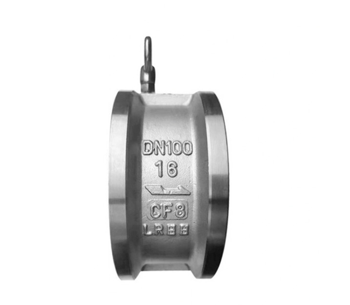 碳钢、304、316不锈钢对夹蝶式止回阀H77X蝶形软密封单向止逆阀-阿里巴巴