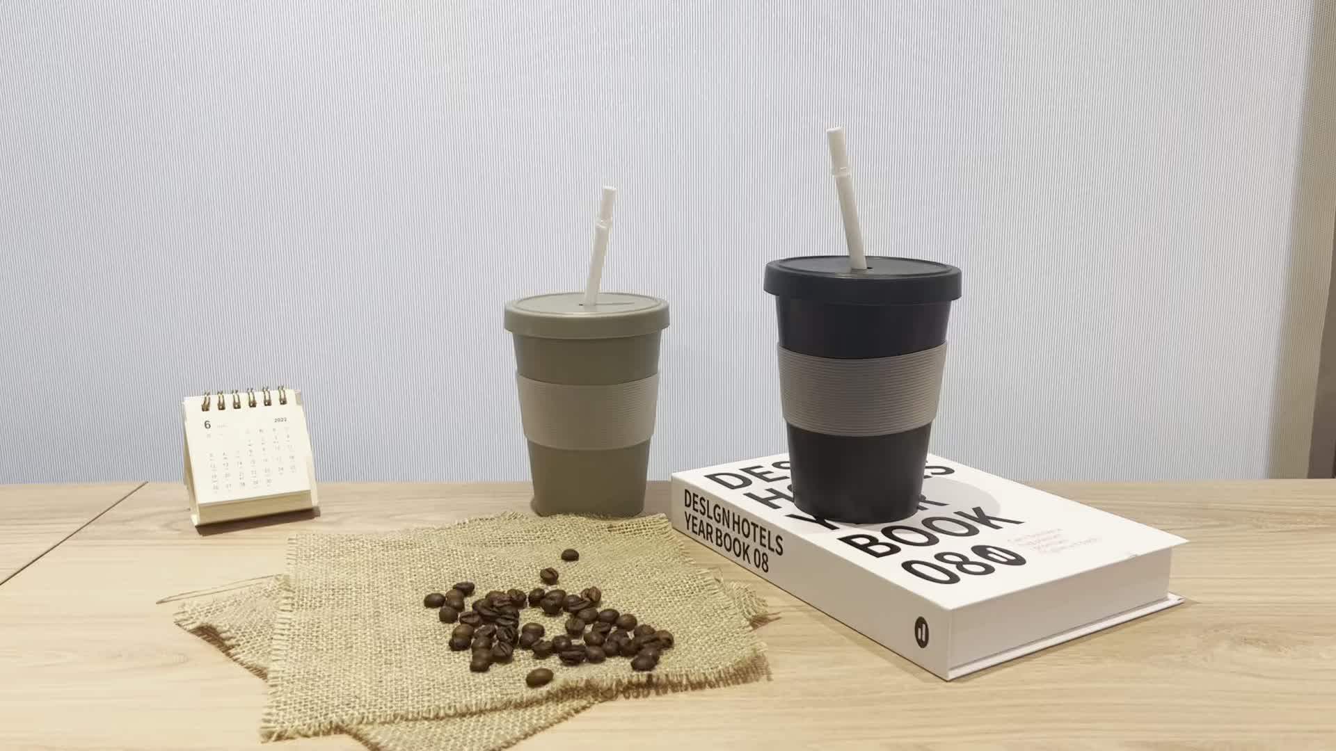 Rpet Cups Tumbler With Lid And Straw Eco Friendly Reusable Logo ...