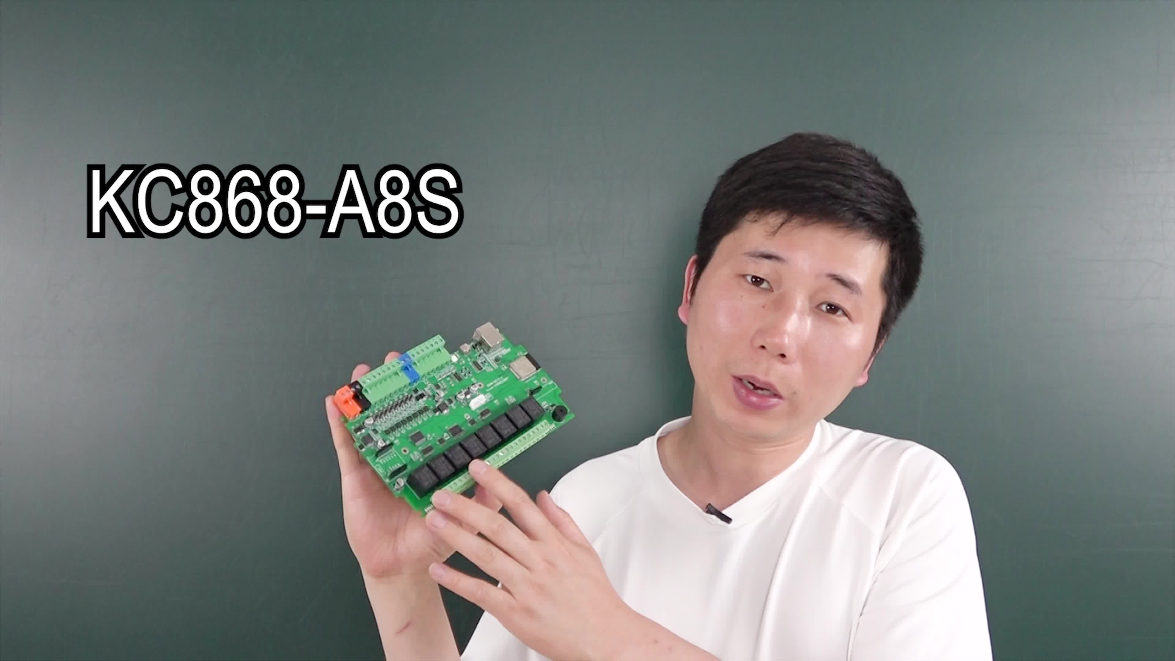 Kc868-a8s Esp32 With Relay Board Rs232 Usb W/e Relay Module Adc Dac Rf ...