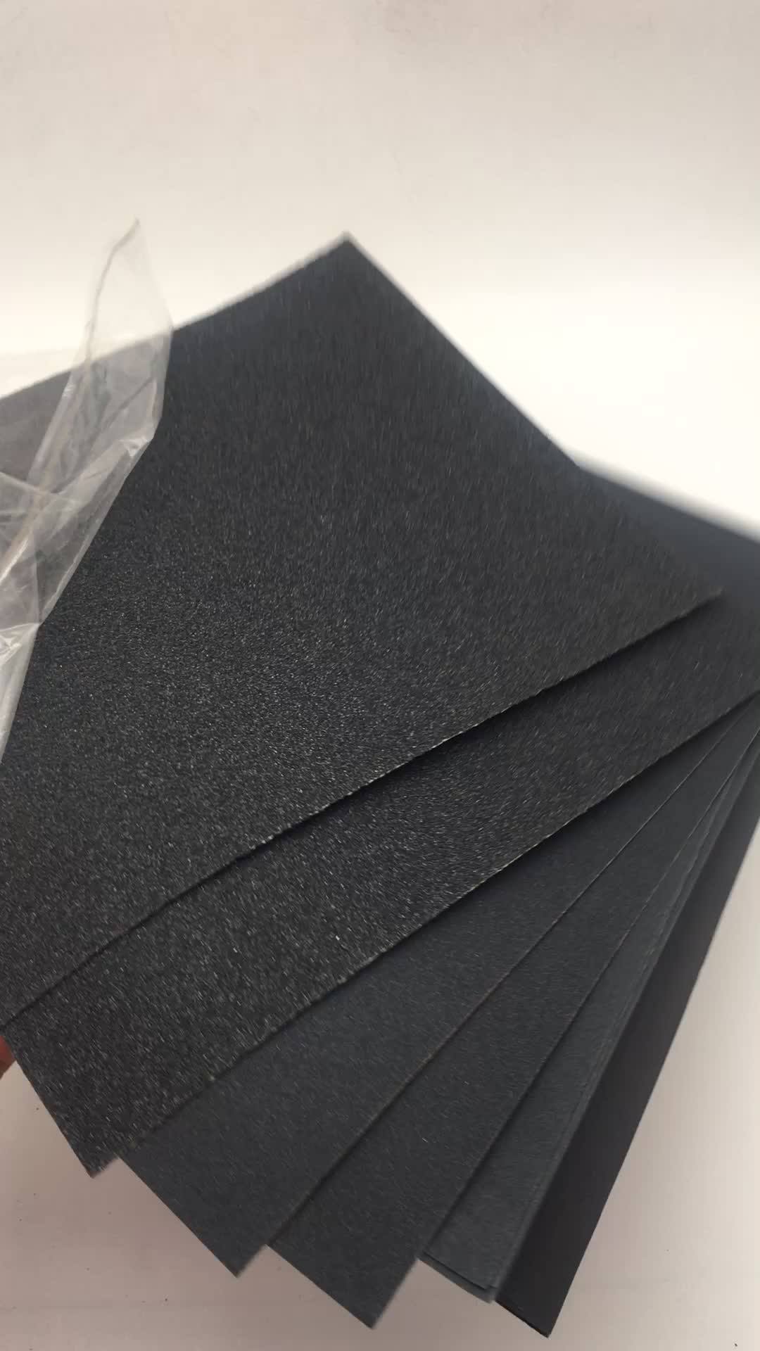 Yihong 9" X 11" 3000 Grit Korea Sandpaper Dry/wet Silicon Carbide Kraft ...