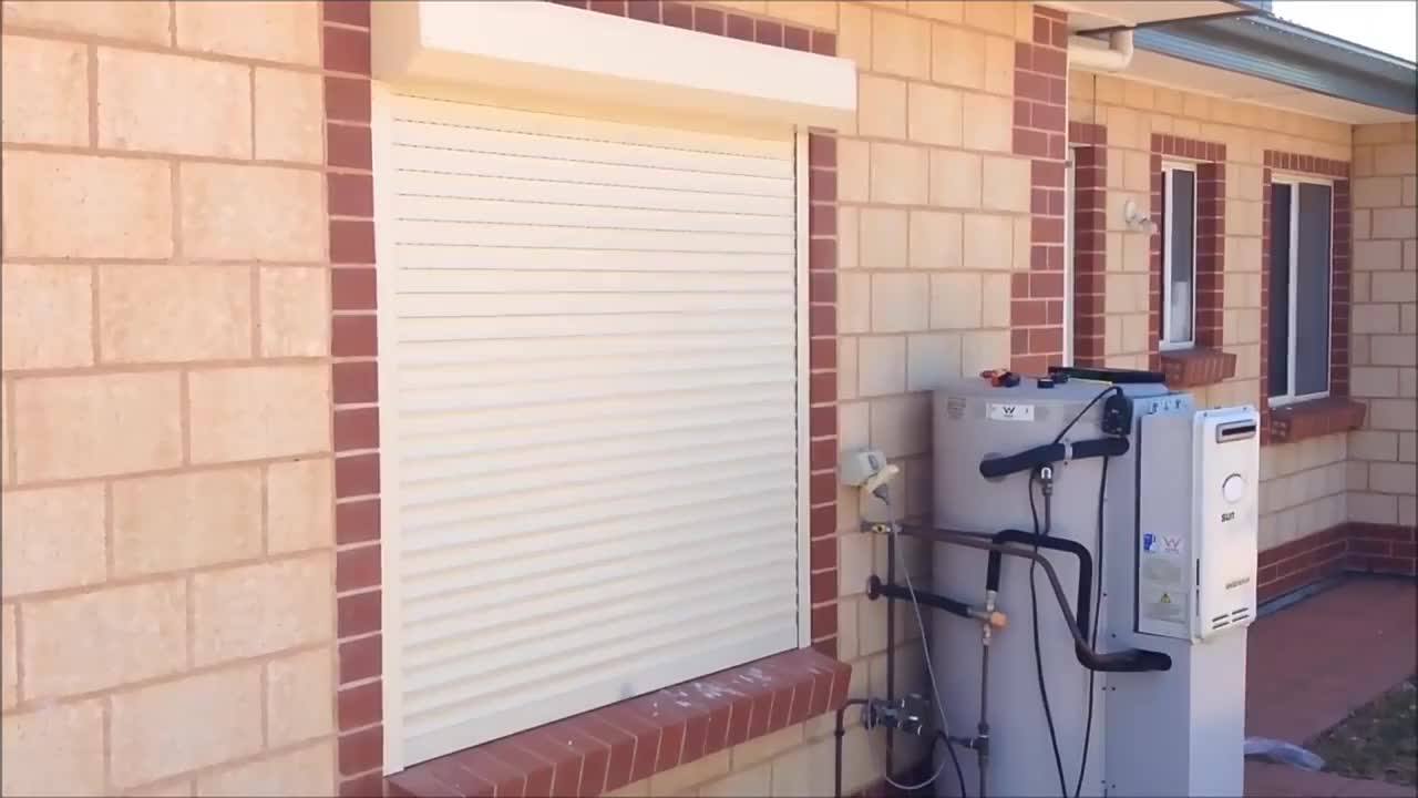 Outdoor Vertical Awning Hurricane Aluminium Window Roller Shutter Slats ...