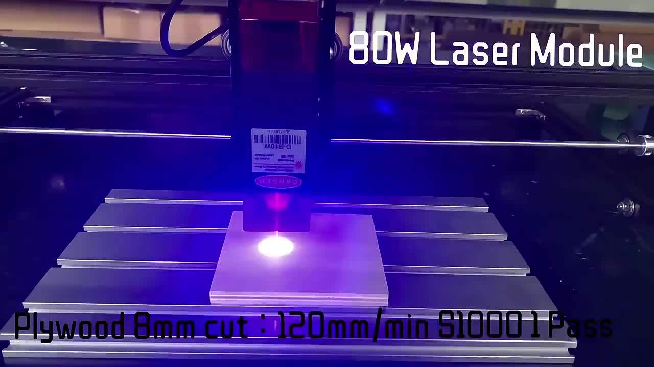 Diode 80w Laser Module For Diy Laser Engraving Machine - Buy 80w Diy ...