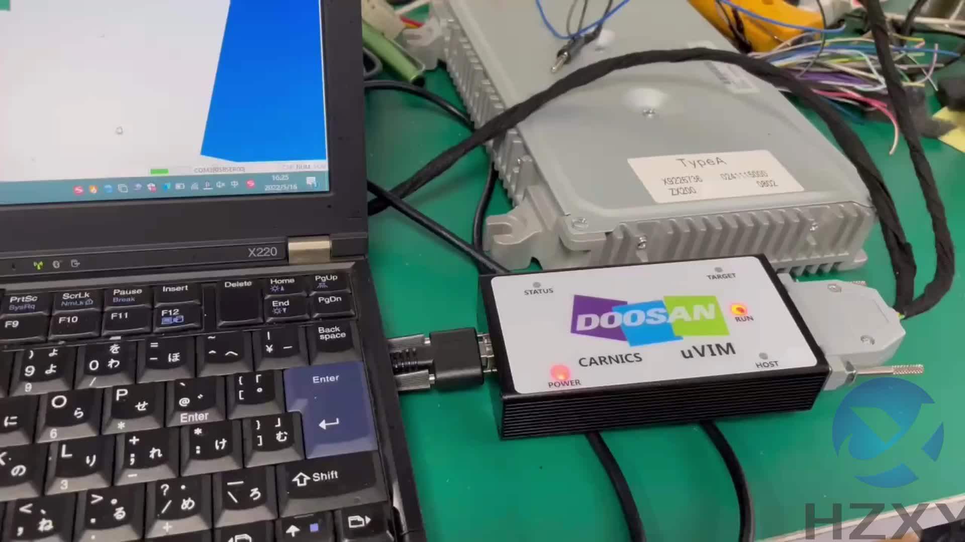 Excavator Diagnostic Scanner Uvim Diagnosis Test Kits Dms-5 For Doosan ...