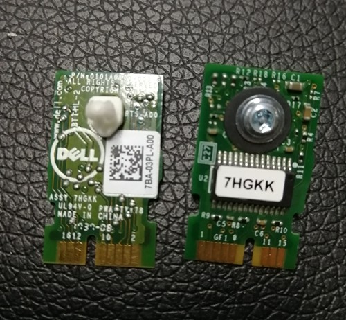 Dell 戴爾 R630 R730 加密卡 TPM 模塊 7HGKK R9X21 M48YR 4DP35