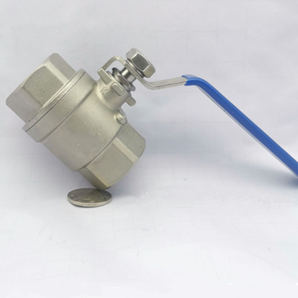 201 304 316两片式不锈钢球阀 丝口球阀 球塞阀 DN15 DN20 DN25-阿里巴巴