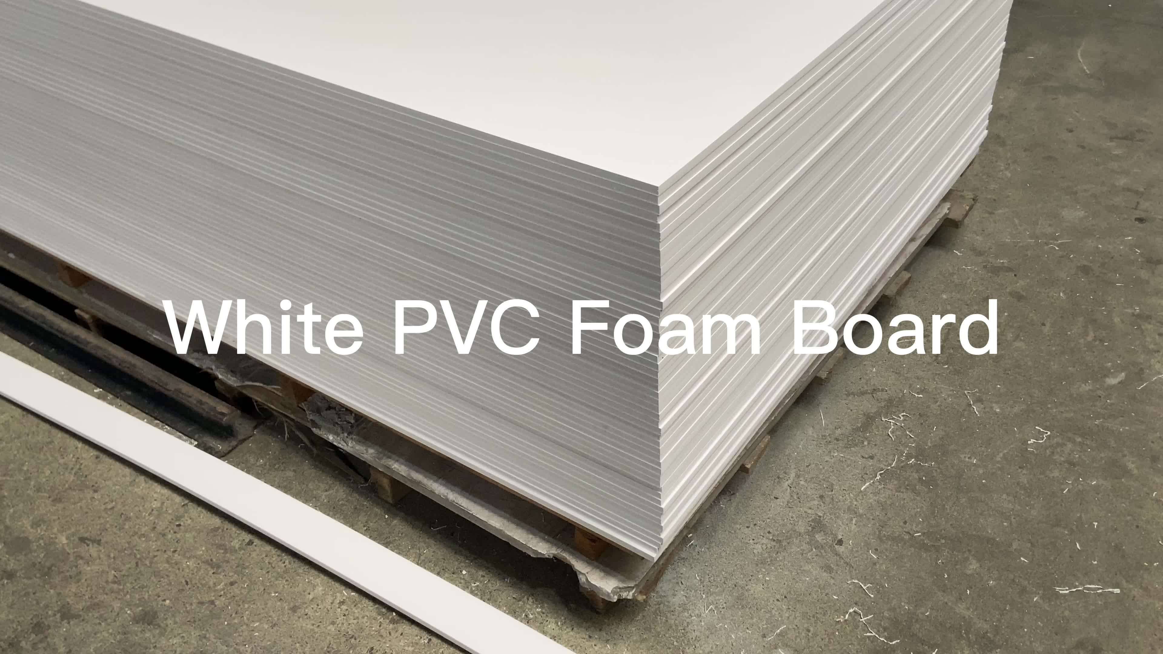 Hsqy Pvc Foam Board 4x8 Feet 8mm 15mm 18mm Pvc Forex Foam Sheet For ...