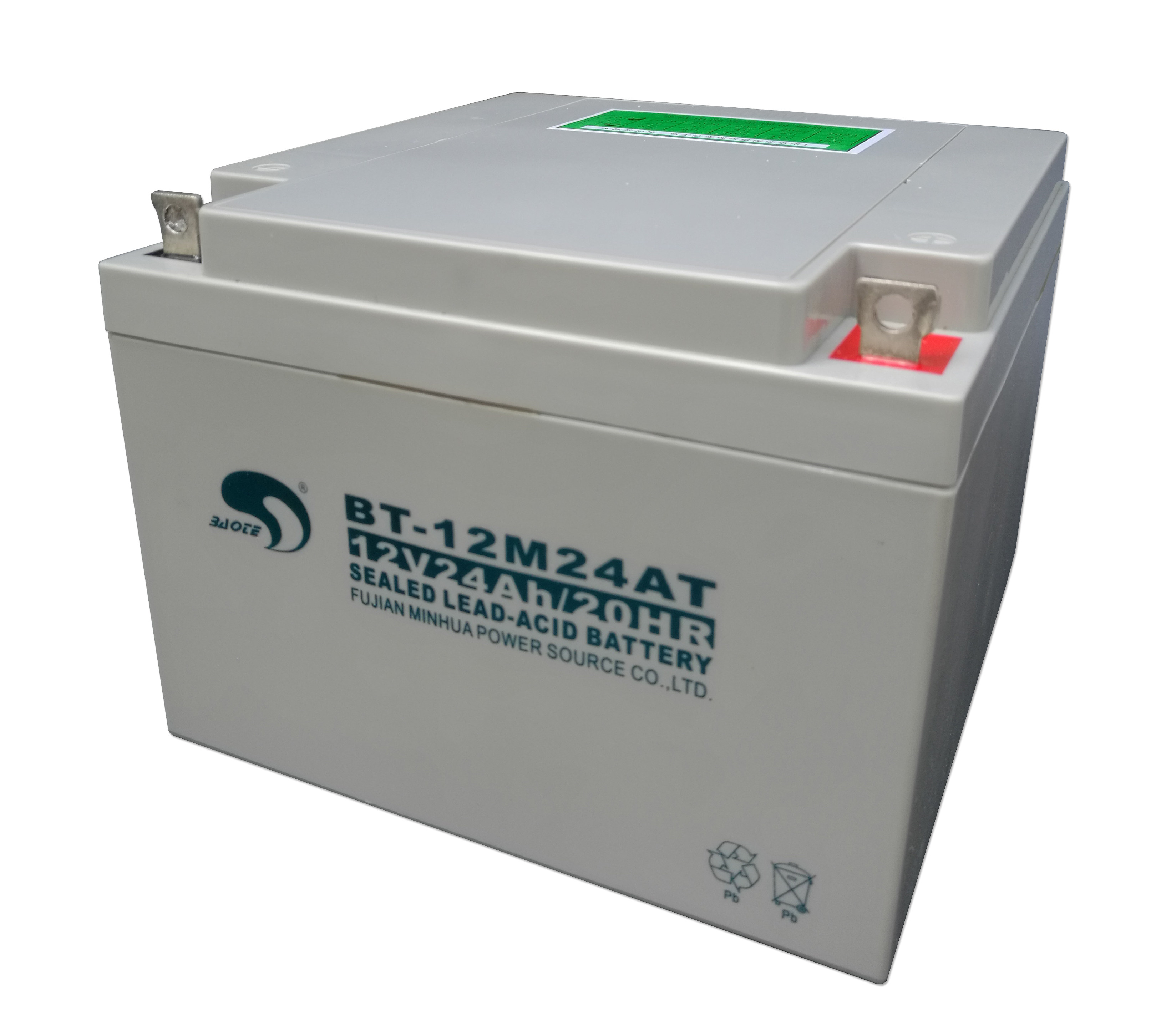 [USD 57.01] Positive Dorset BT-12M24AT Fire Engine Battery (12V24Ah ...