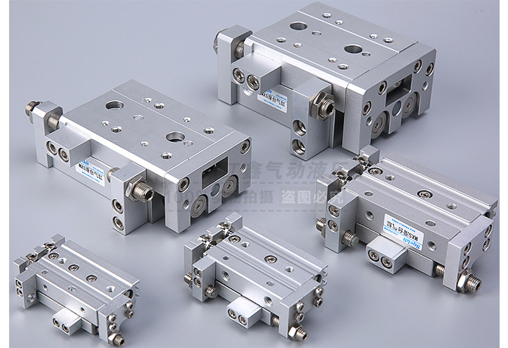 HLS linear guide rail pneumatic slide cylinder MXS8-12-10 20 30 40 50 100