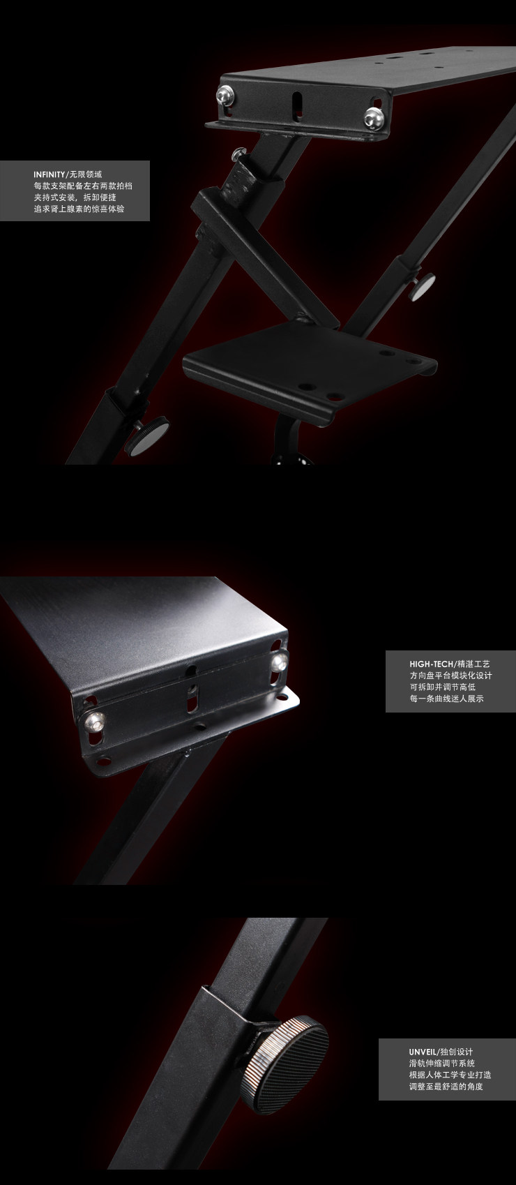 DXRACER PS3/4 racing rack G29/G920 flight bracket G27 steering wheel ...