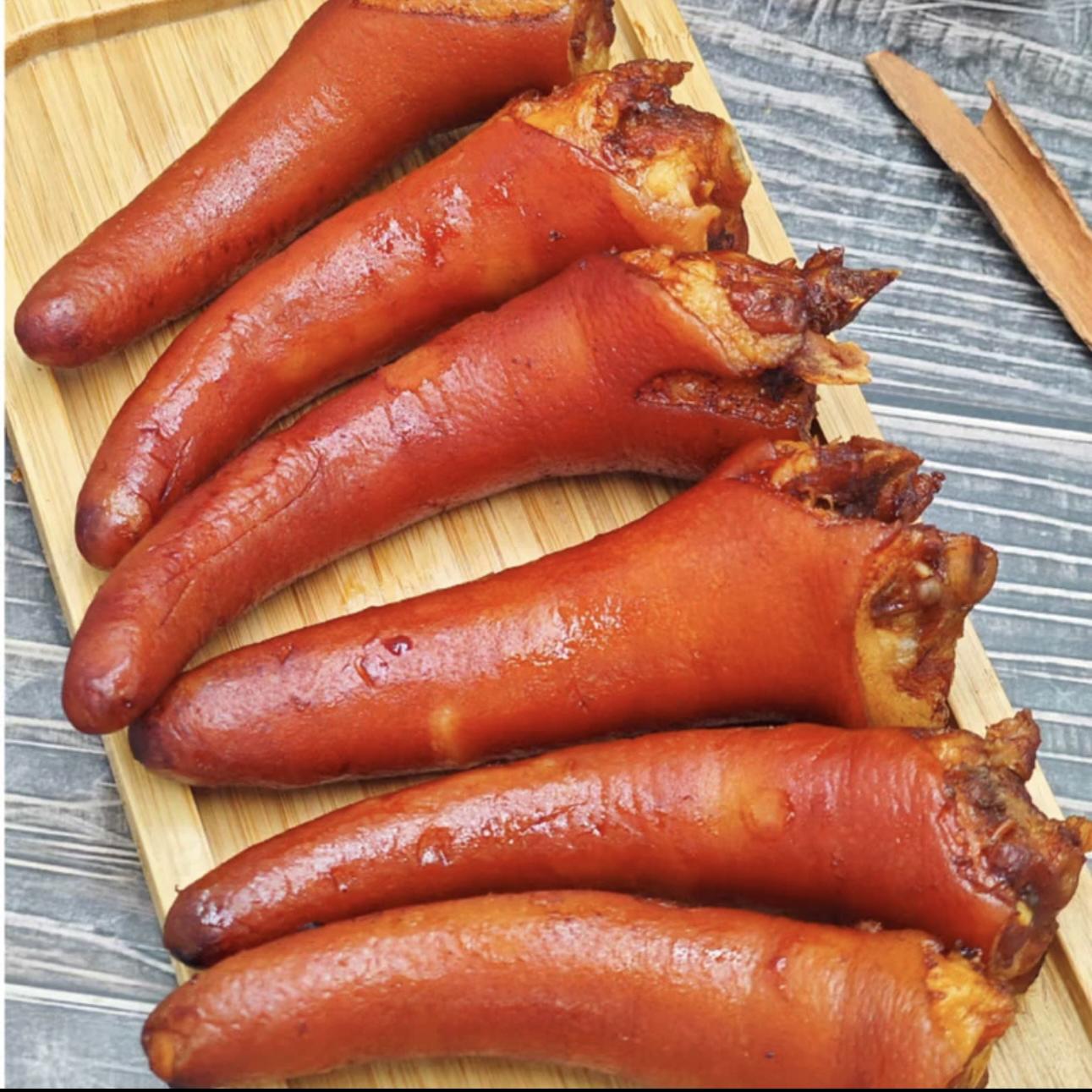 猪尾巴红烧猪尾真空熟食：开袋即食的五香美味，整箱猪蹄的诱惑！-猪肉类-淘宝百科网