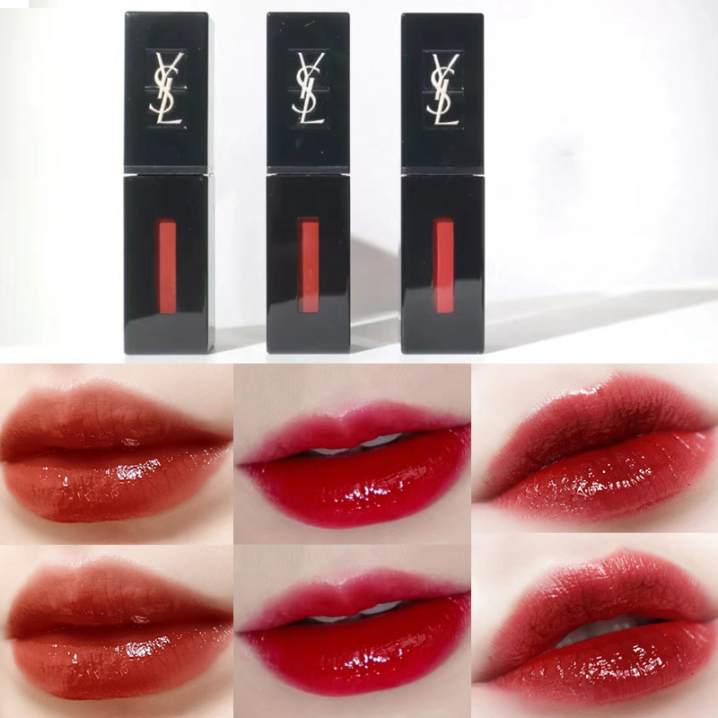 YSL圣罗兰黑管镜面唇釉610 440 420 416 407 409 401 425杨树林值得买吗？深度测评！_唇彩_淘宝美妆网