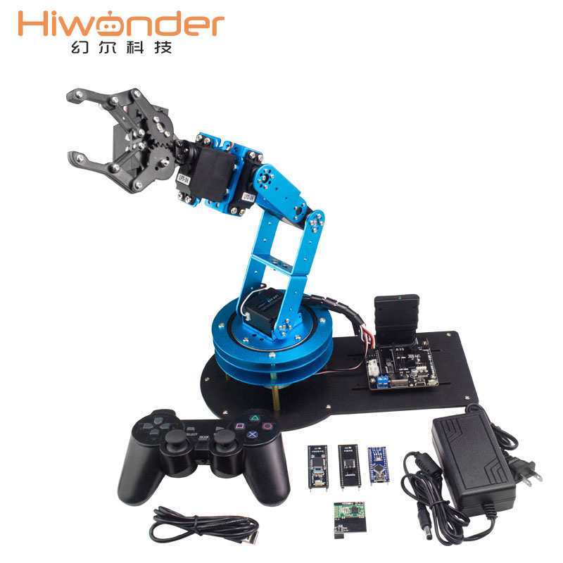 Robot arm LeArm STM32 51 microcontroller Open source hardware programmable diy Chuanglin robot kit