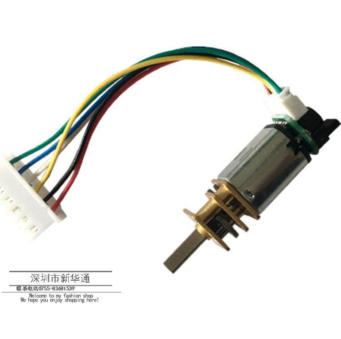N20 Gear Motor Encoder N20 Mini DC Gear Motor 6V Hall Effect Precision ...