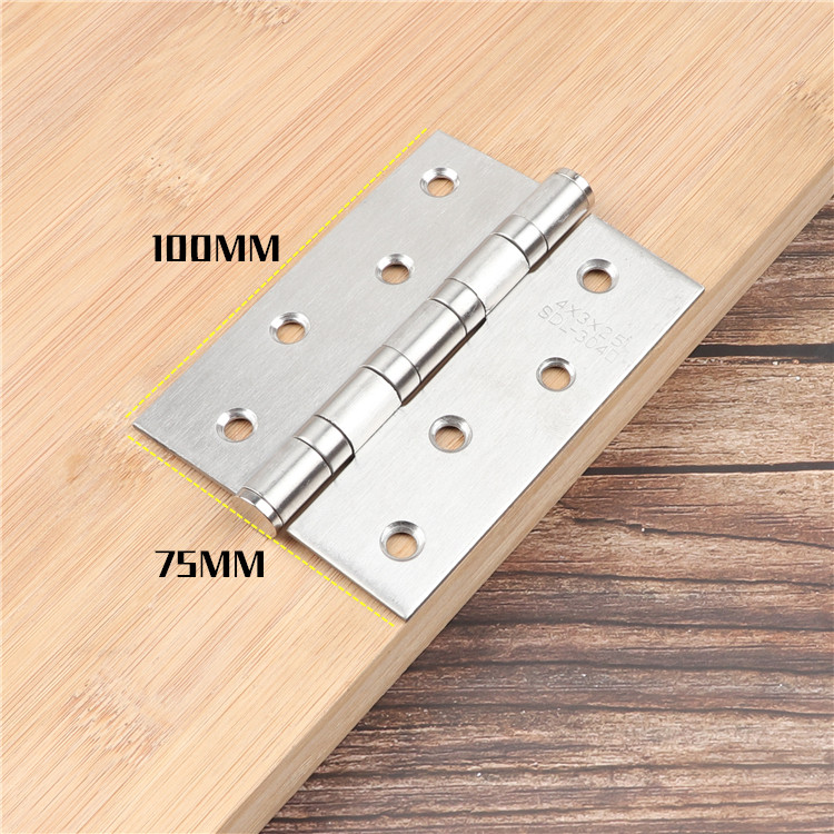 4-inch flat open hinge stainless steel house door hinge 4 inch ...