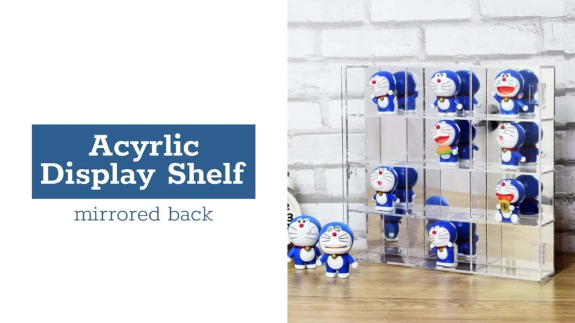 Clear Acrylic Display Case Rack for 1/64 Scale Hot Toy Cars Matchbox ...