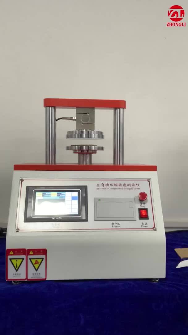 Iso 2759 Lab Ring Crush Test Instrument And Cmt Paper Board Concora ...