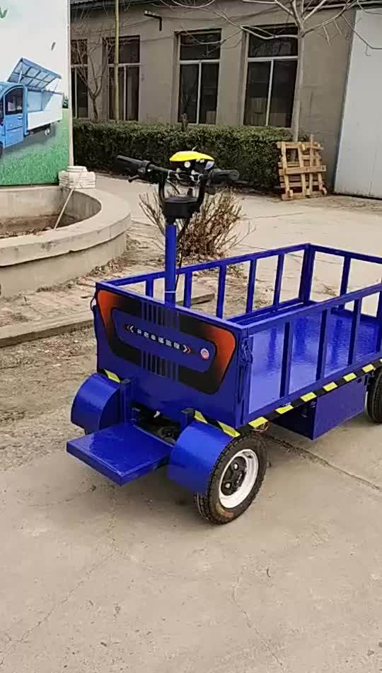 Warehouse Logistic Cargo Moving Hand Carts Trolleys 4 Wheel Platform ...