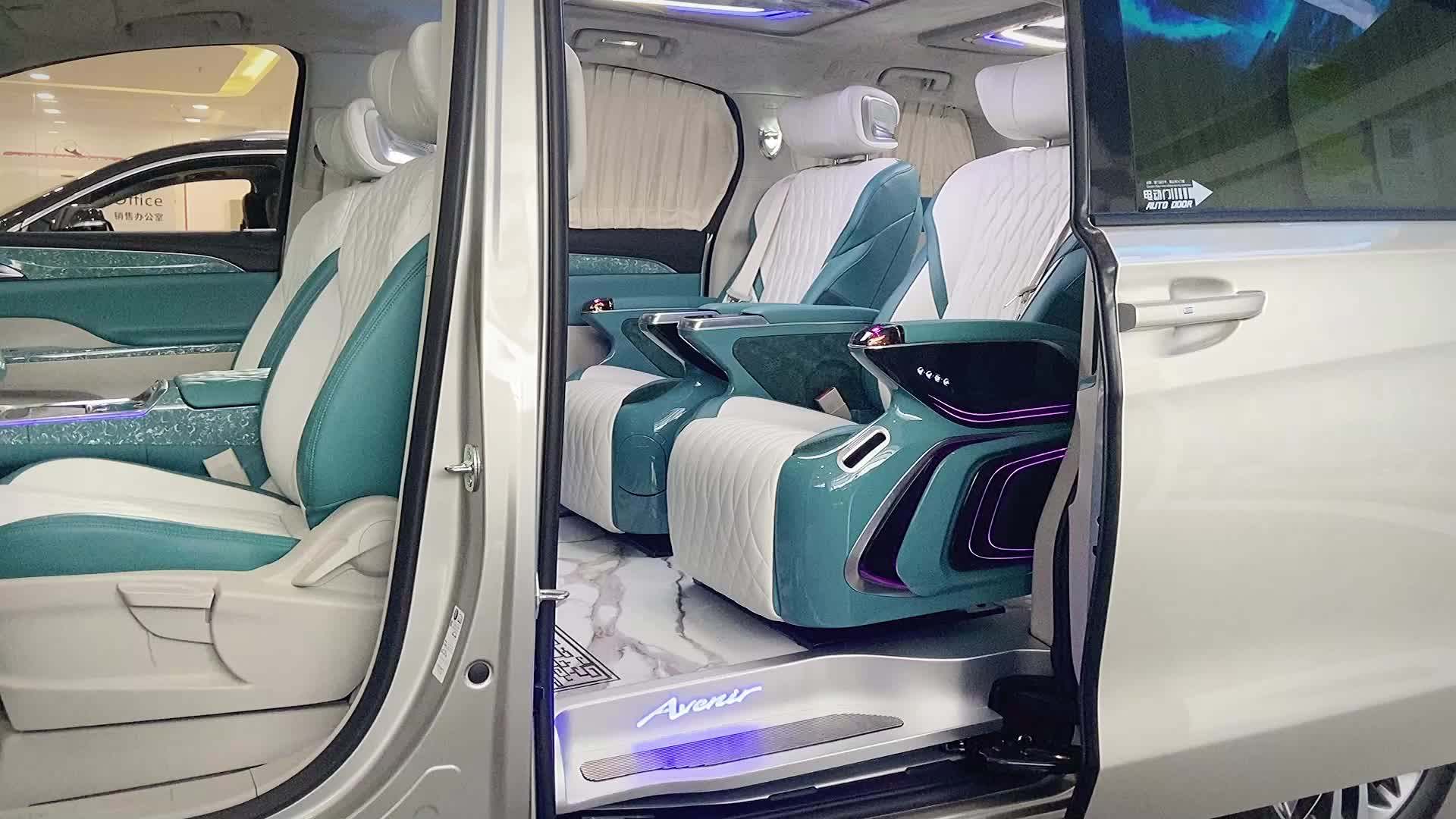 Interior Parts Mpv Car Organizer Second Row Business Seat Table Back Of ...