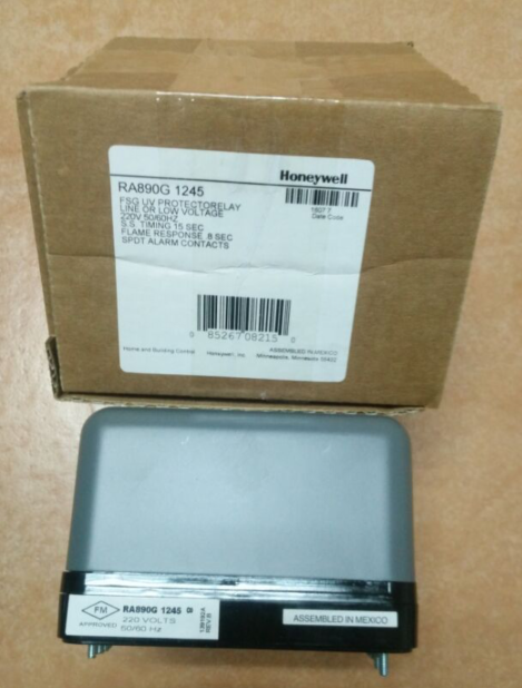 霍尼韦尔HONEYWELL燃烧控制器RA890G1245全新原装 3月