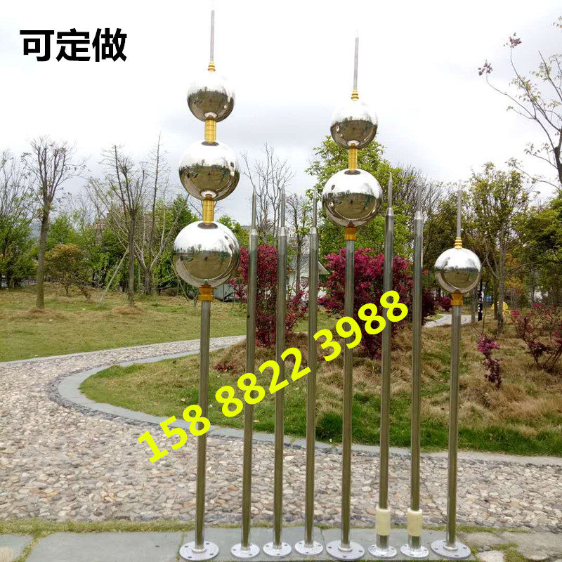 [USD 23.96] Roof lightning arrester roof stainless steel lightning rod ...