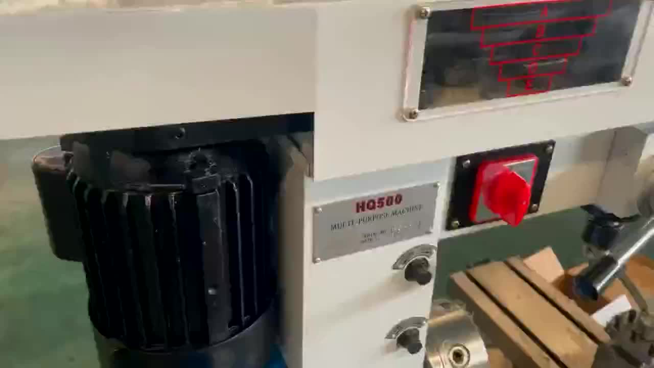 Factory Price Mill Drill Combined Lathe Drilling Milling Machine Hq500 - Buy Combination Lathe ...