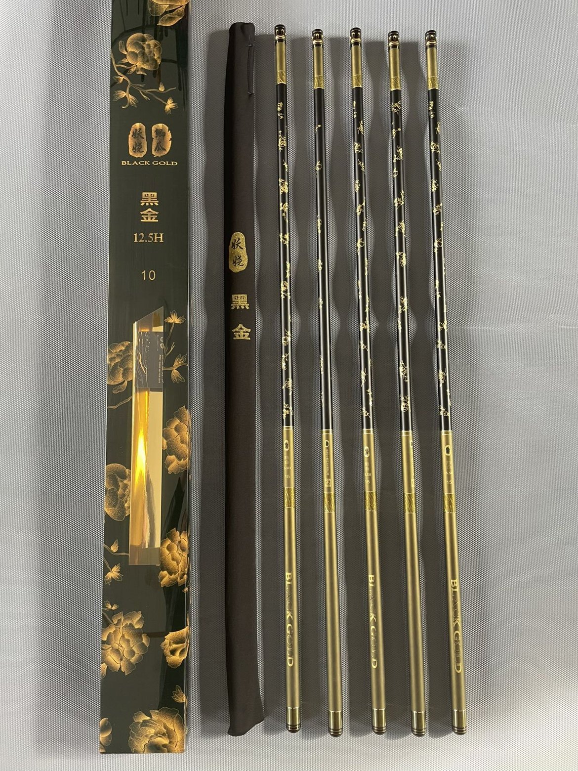 妖娆黑金鱼竿超轻超硬黑坑杆5.5H6.5H8.5H12.5H19调鲤鱼竿飞磕竿有何特点？适合哪些钓鱼场景？-八工竿虾竿等钓竿-淘宝好物网