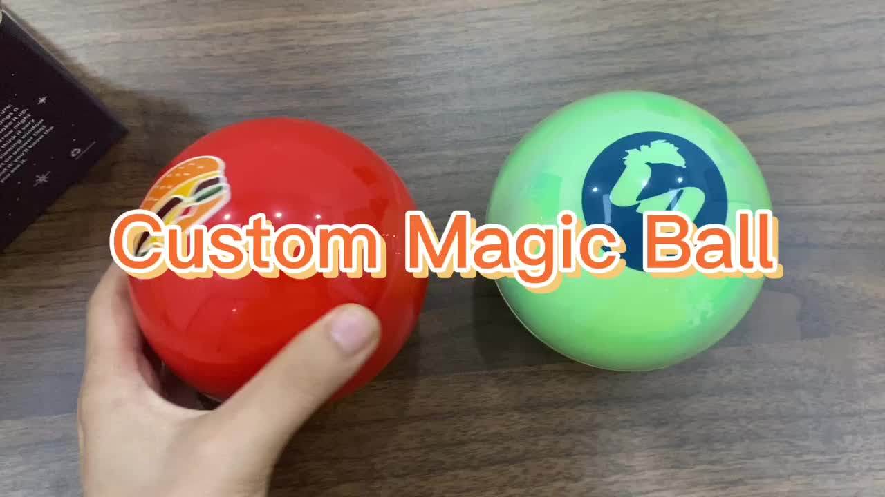 Hot Sale 7cm New Educational Mystery Answer Ball Custom Black Magic ...
